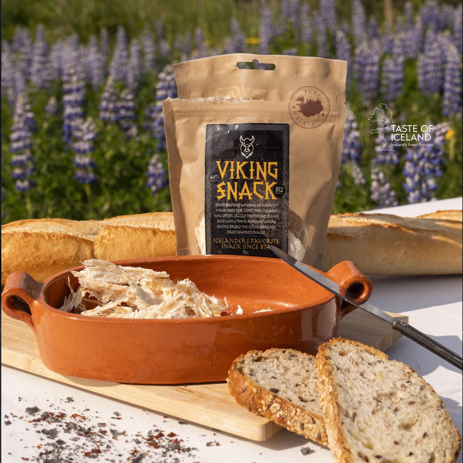 Viking Snack Fillets 70gr - Taste of Iceland