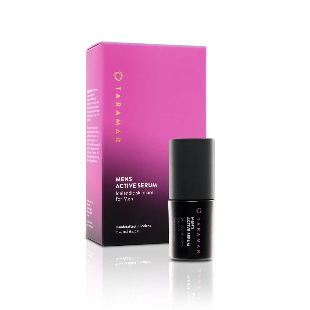 TARAMAR Men’s Active Serum – Marine-Peptide Face Serum (15ml) - Taste ...